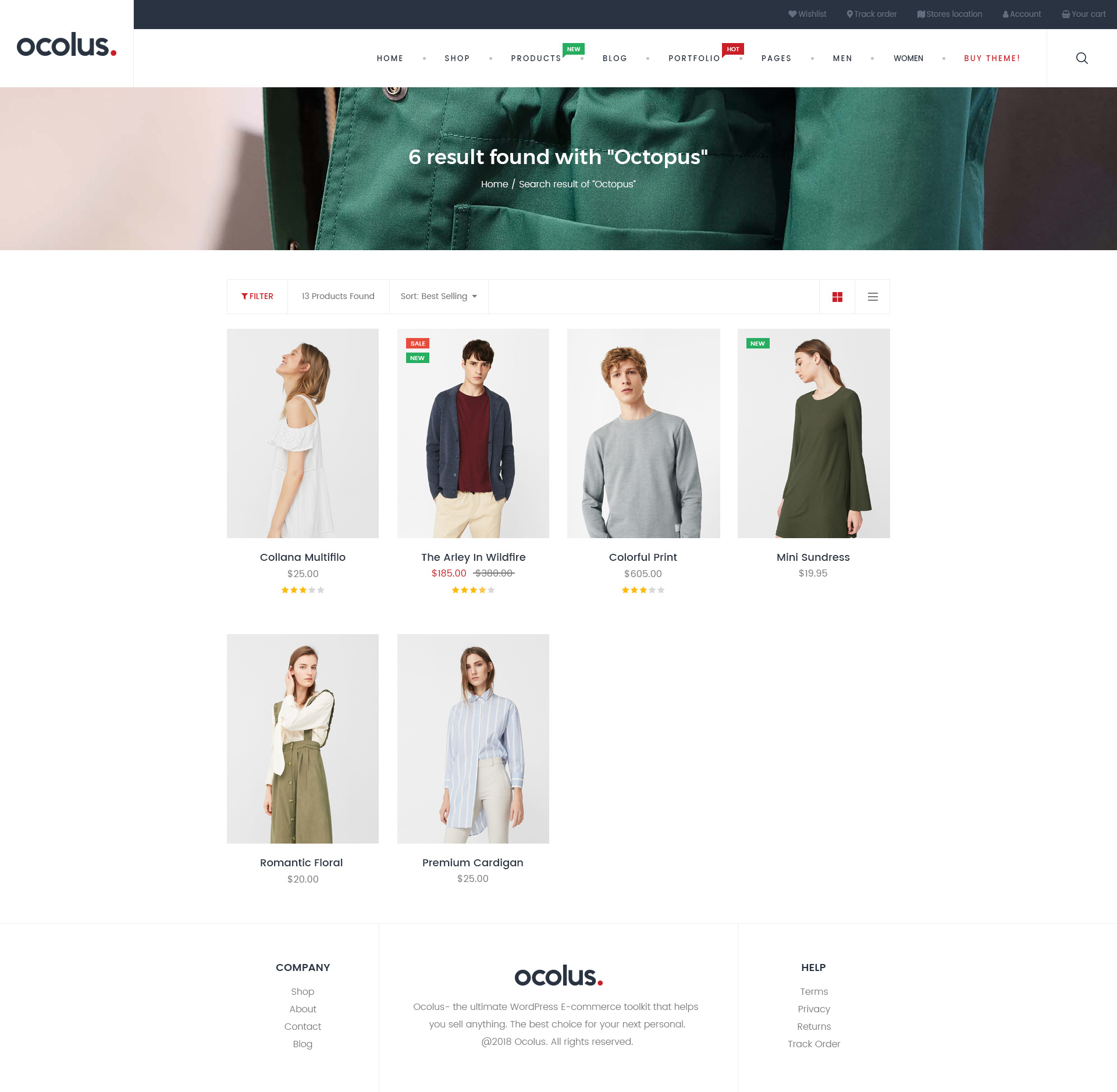Ocolus - Creative & Modern Multi-Purpose eCommerce PSD Template by District_11